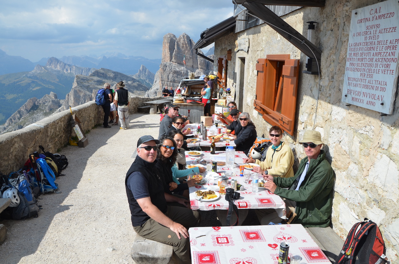 Self-Guided Dolomites / Alps Trek Hut Hike in Cortina Italy
