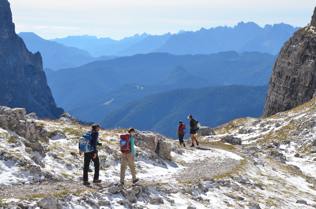 Self-Guided Dolomites / Alps Trek Hut Hike in Cortina Italy