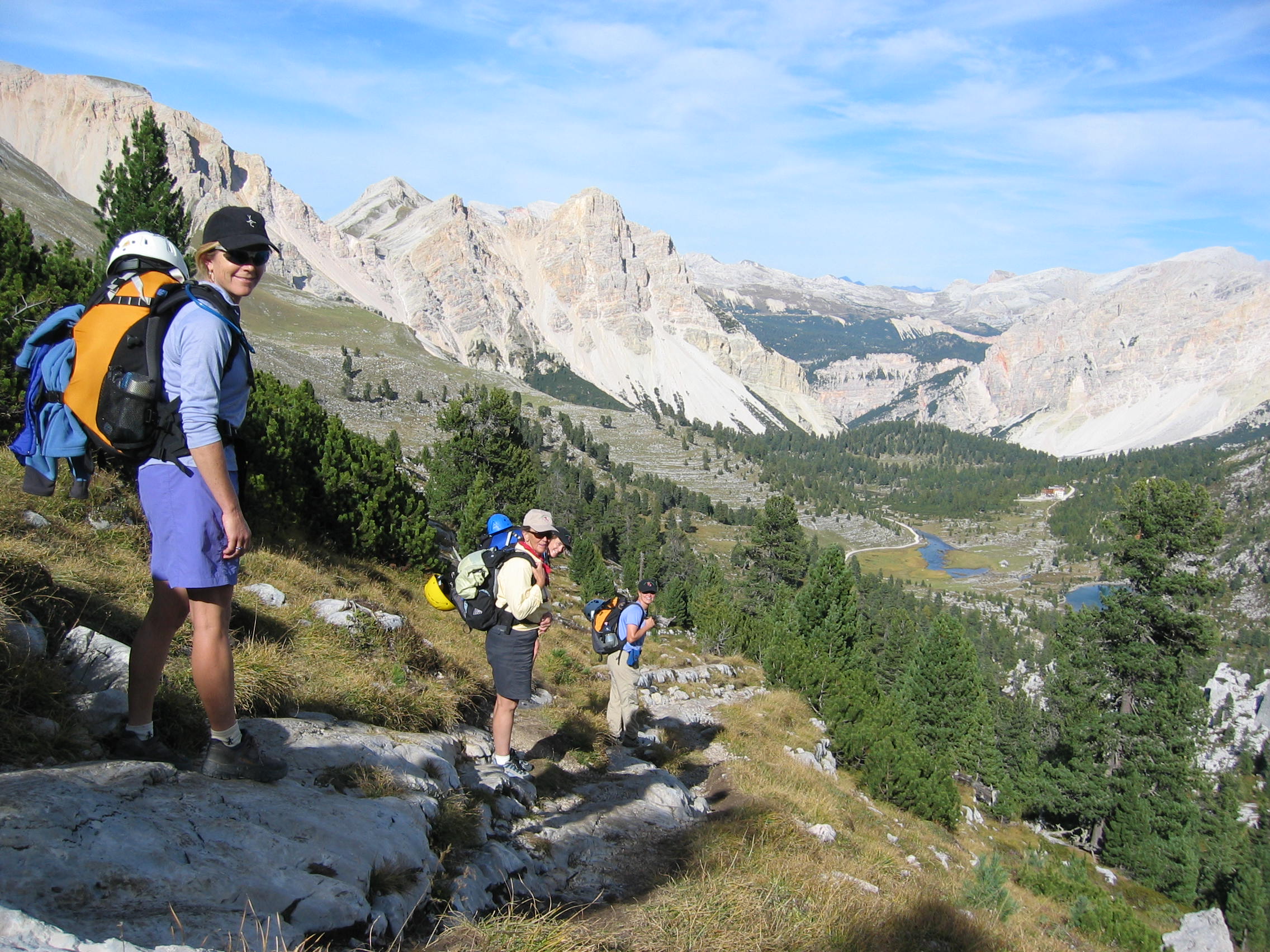 Self-Guided Dolomites / Alps Trek Hut Hike in Cortina Italy