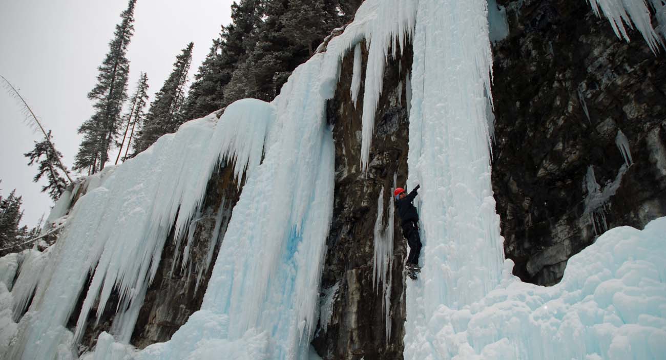 Guided Ice Climbing in Banff, Canmore, Lake Louise | Canada